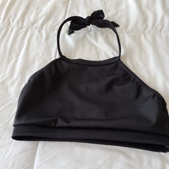Other | Elliewear Black Halter Crop Top Child L | Poshmark